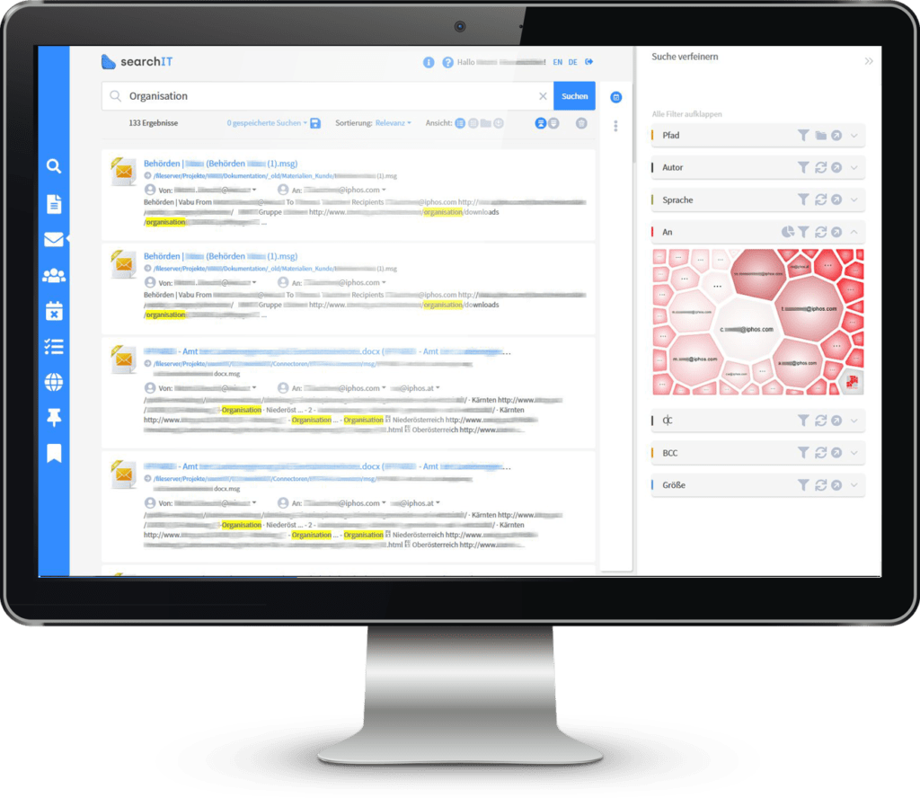 Intranet Search - search IT - Enterprise Search / Volltextsuche